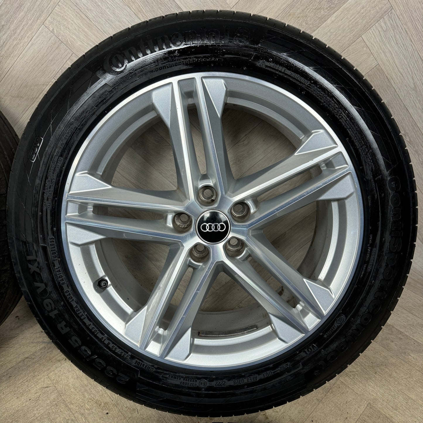 19 Genuine Audi Q5 5 Double Spoke S Line Alloy Wheels Tyres Alloys